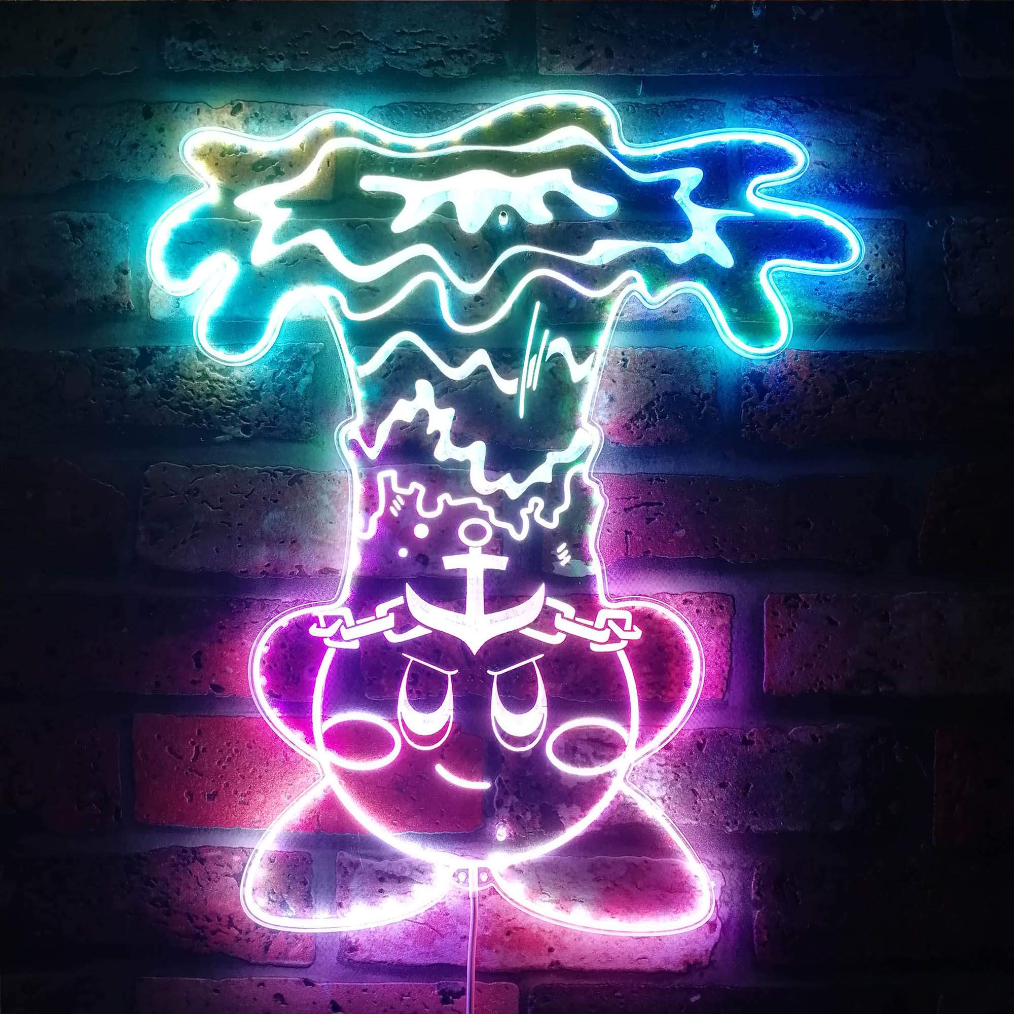 Kirby Kirby Waterhead RGB LED Sign SafeSpecial LED Signs