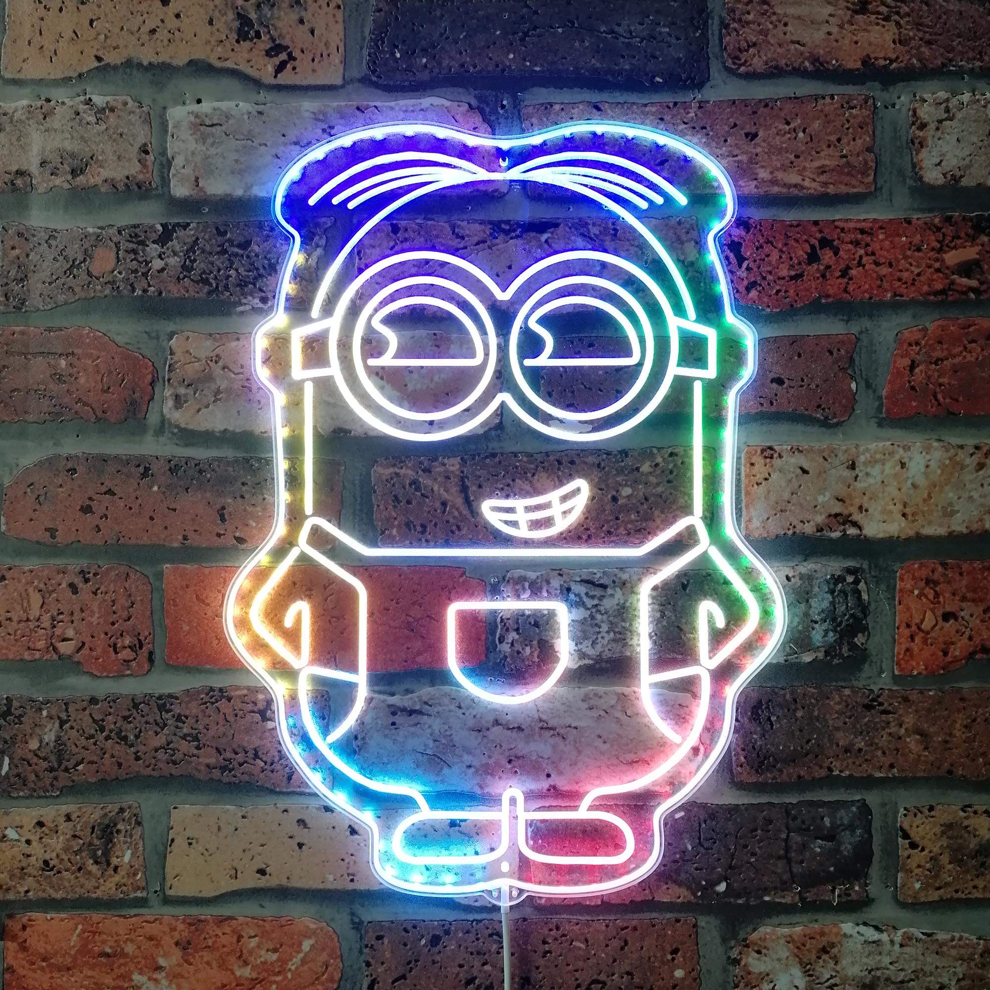 Minions Dave RGB LED Sign SafeSpecial LED Signs