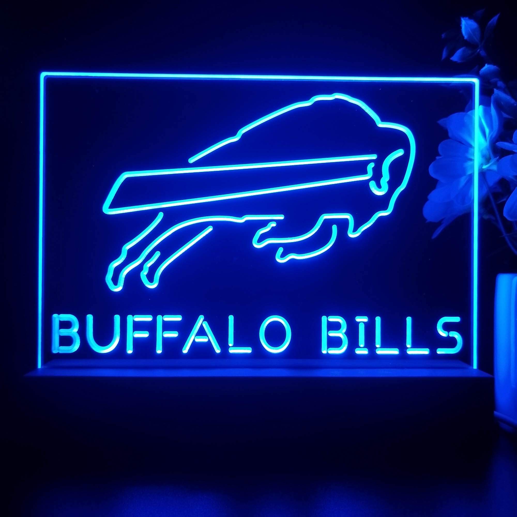 Buffalo Bills LED Desk Light SafeSpecial LED Signs