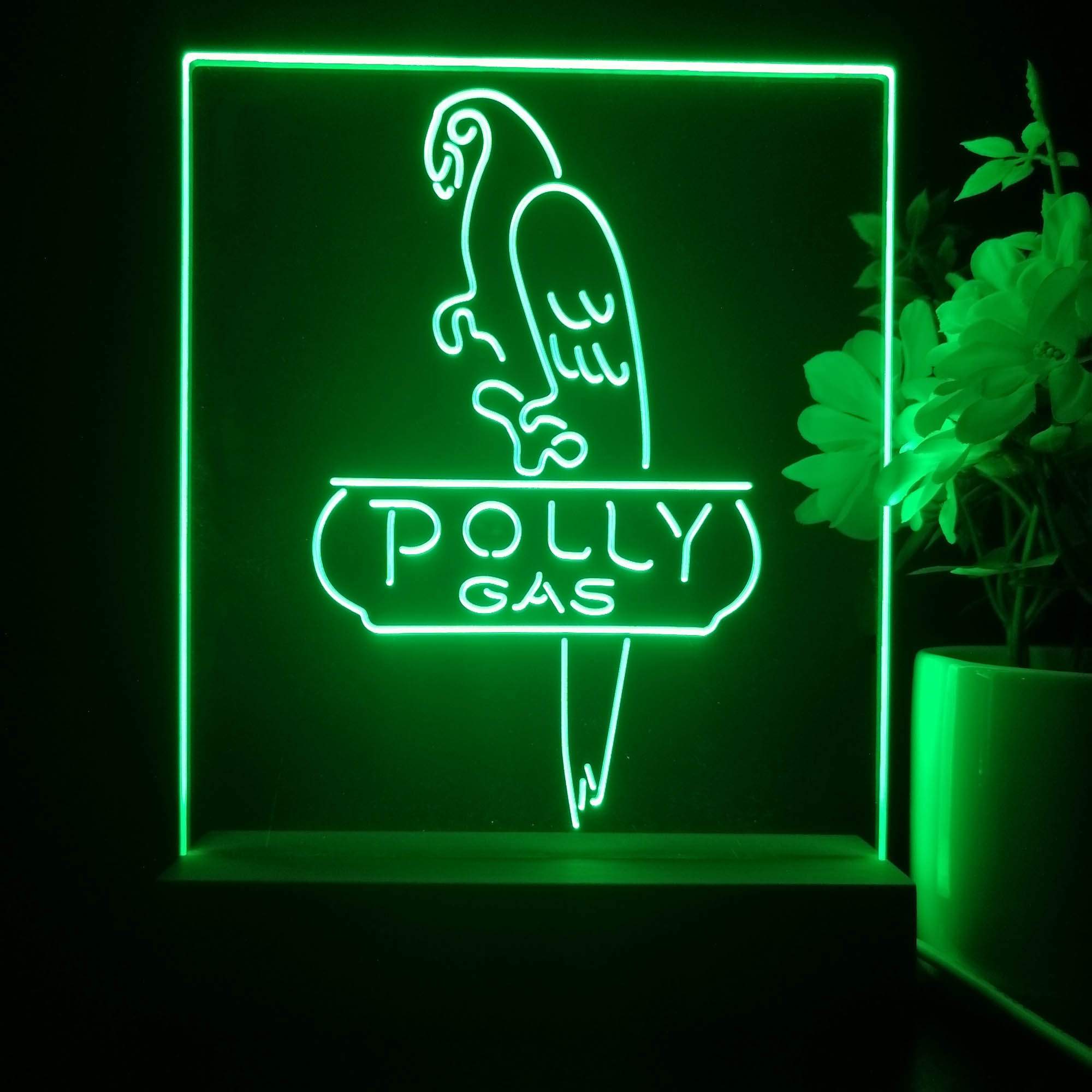 Polly Gas Bird LED Desk Light SafeSpecial LED Signs