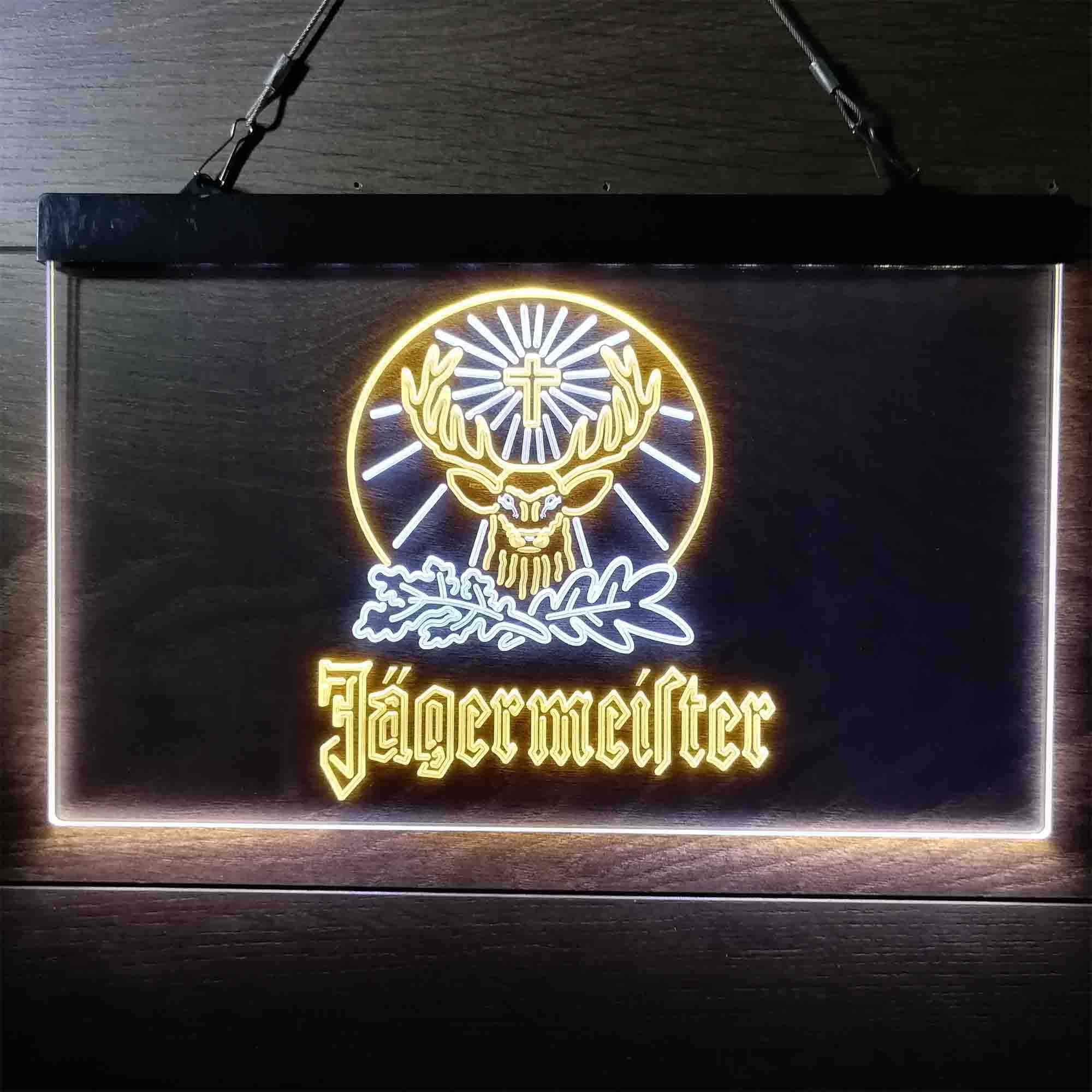 Jagermeister Logo Neon-Like LED Sign SafeSpecial LED Signs